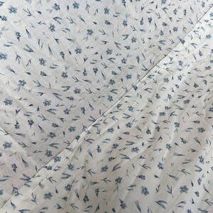 Arya&Mo | Bedding | Light Blue Evil Eye Flower Aryamo Irem Muslin Bed ...